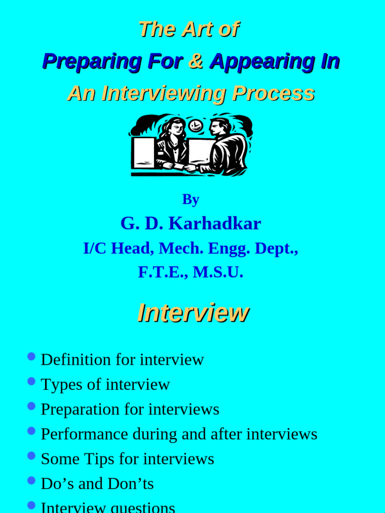 Interviewtechniques - GDK Sir | PDF | Knowledge | Leadership