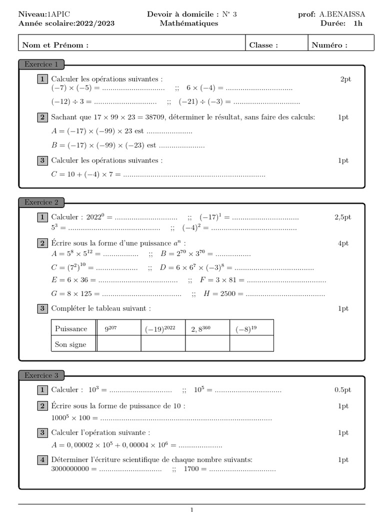 Devoir 3-1apics1 | PDF