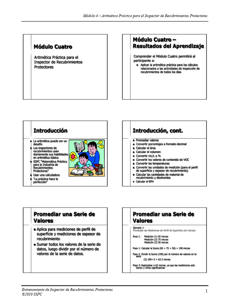 05 PCI Slide Modulo 4 Metrico | PDF