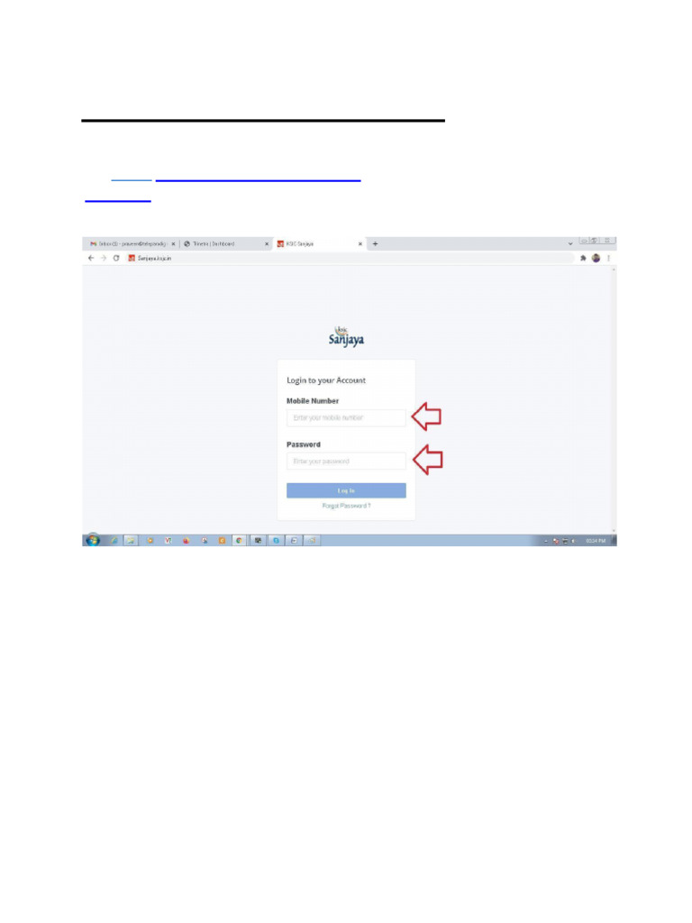 How To Check Results in SANJAYA WEB Application B - 240909 - 161024 | PDF