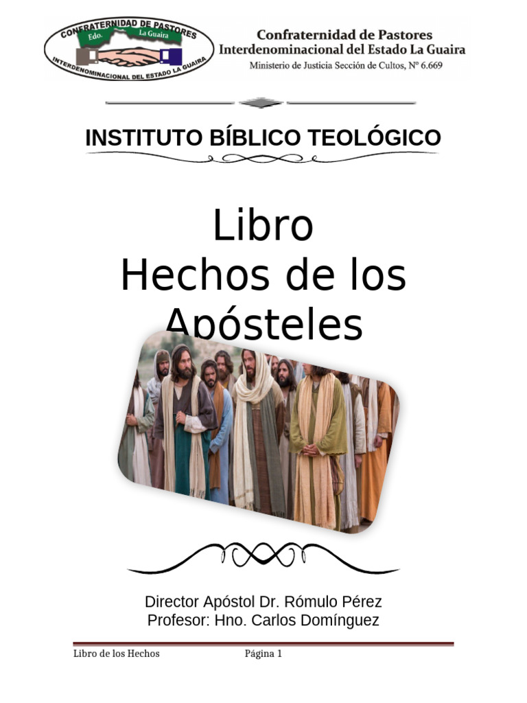 Guia Libros de Los Hechos | PDF