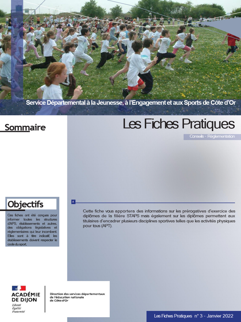 La Fili Re Staps Et Les Dipl Mes Multi Disciplinaires 28133 | PDF