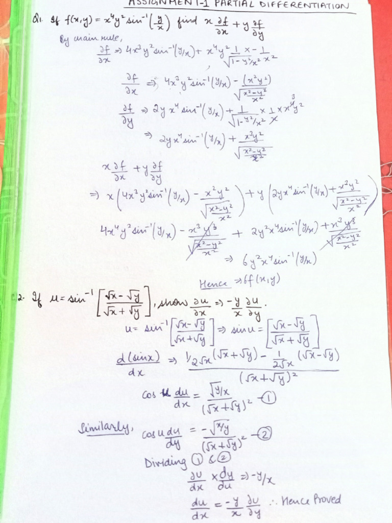 Assignment 1 Maths[1] | PDF