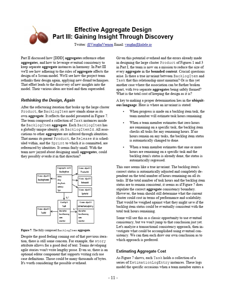 Effective Aggregate Design Part 3 | PDF
