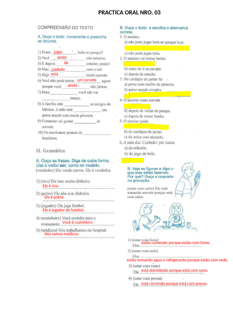 Practica Oral 3 | PDF