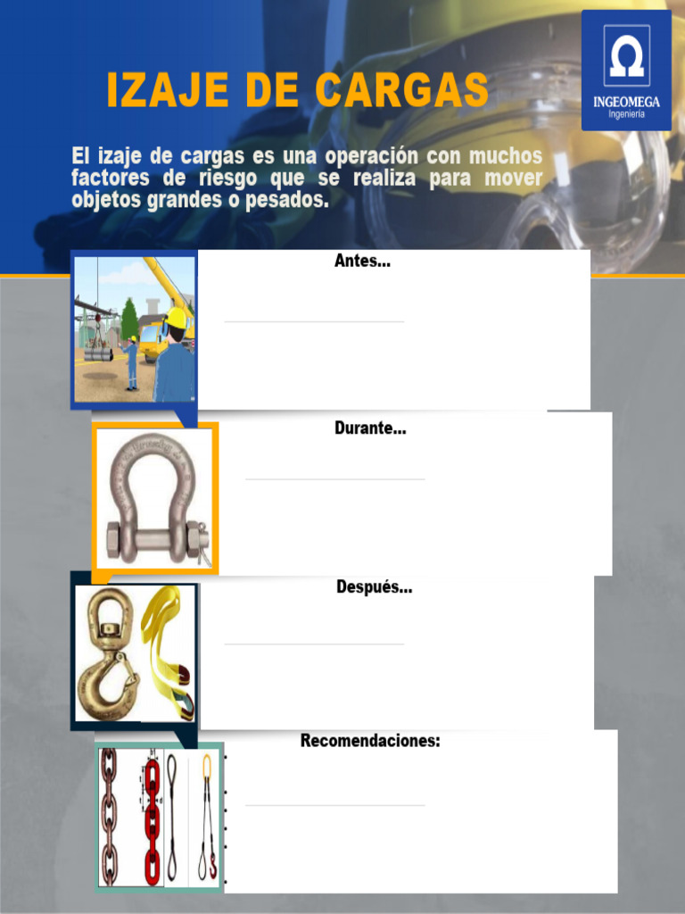 Izaje de Cargas | PDF