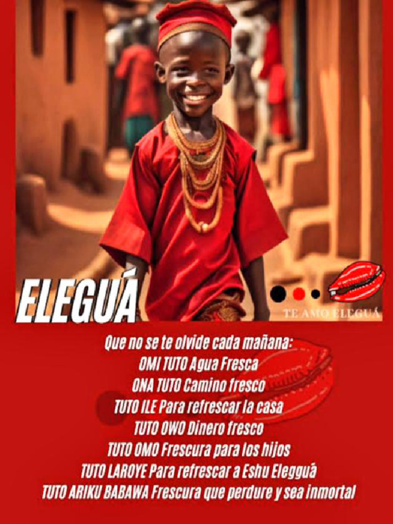 ELEGGUA Ɪɴɪ BIOGRAFIA | PDF