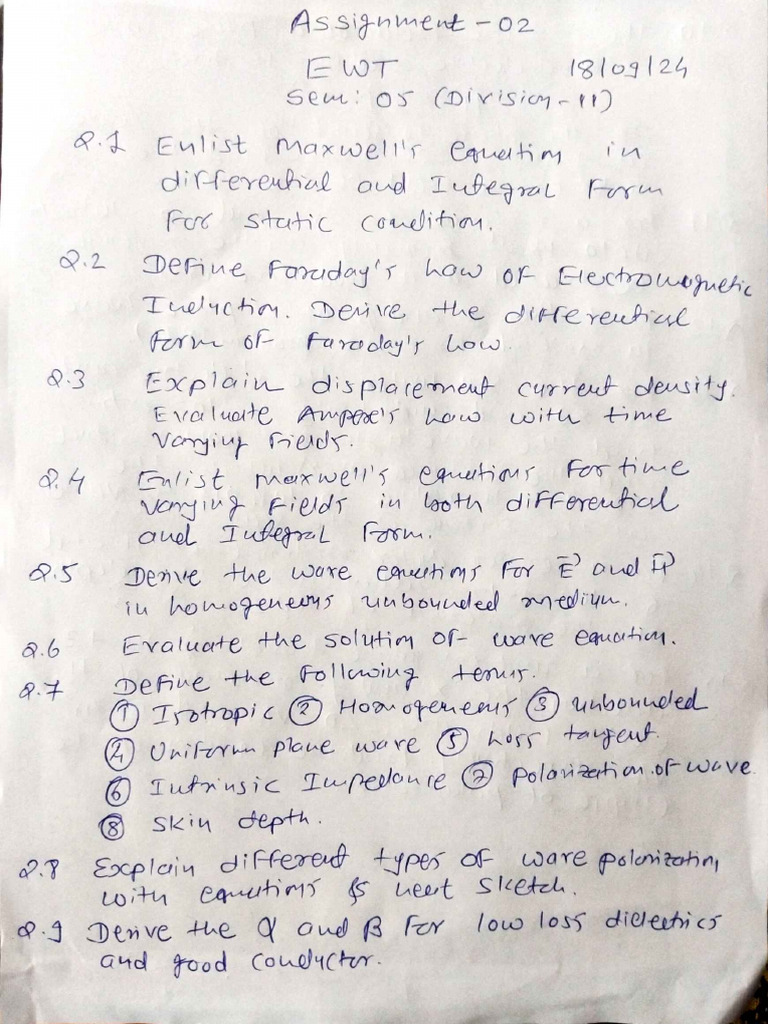 Assignment 02 EWT 2024-Div - 11 | PDF