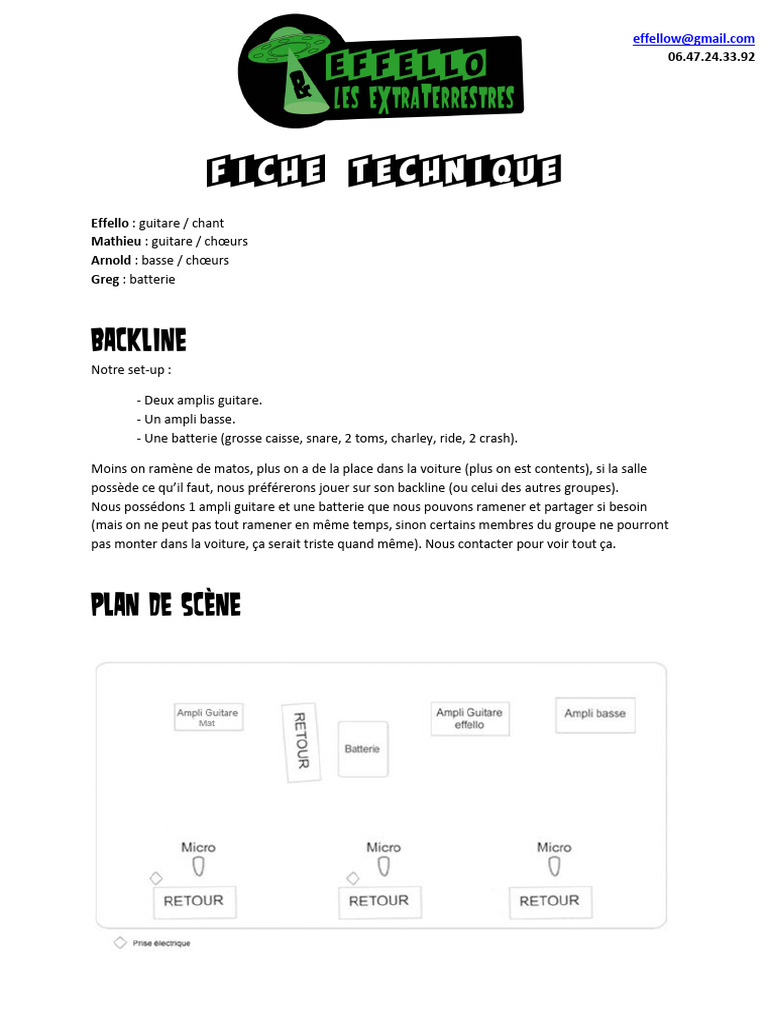 Fiche Tech Effello | PDF