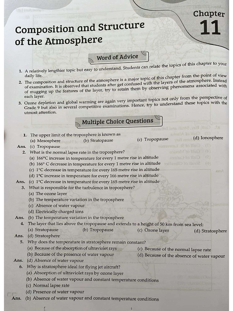 Atmosphere Solved Question and Answers Grukul Edition (External) | PDF
