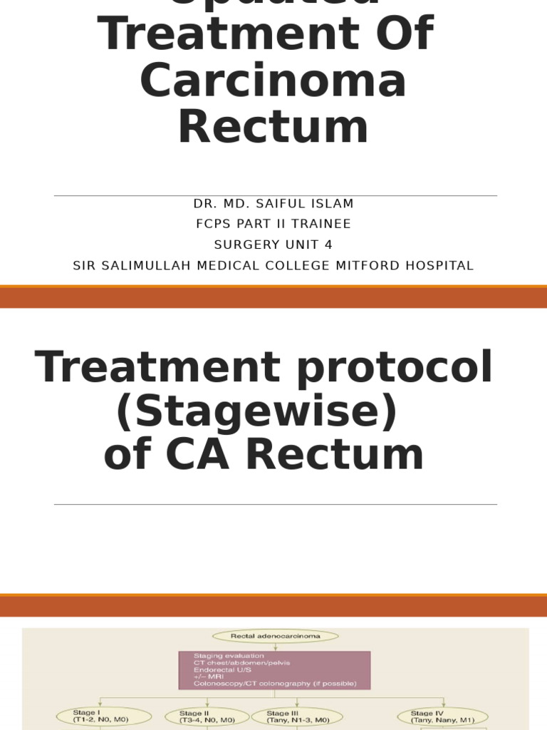 CA. Rectum Management | PDF
