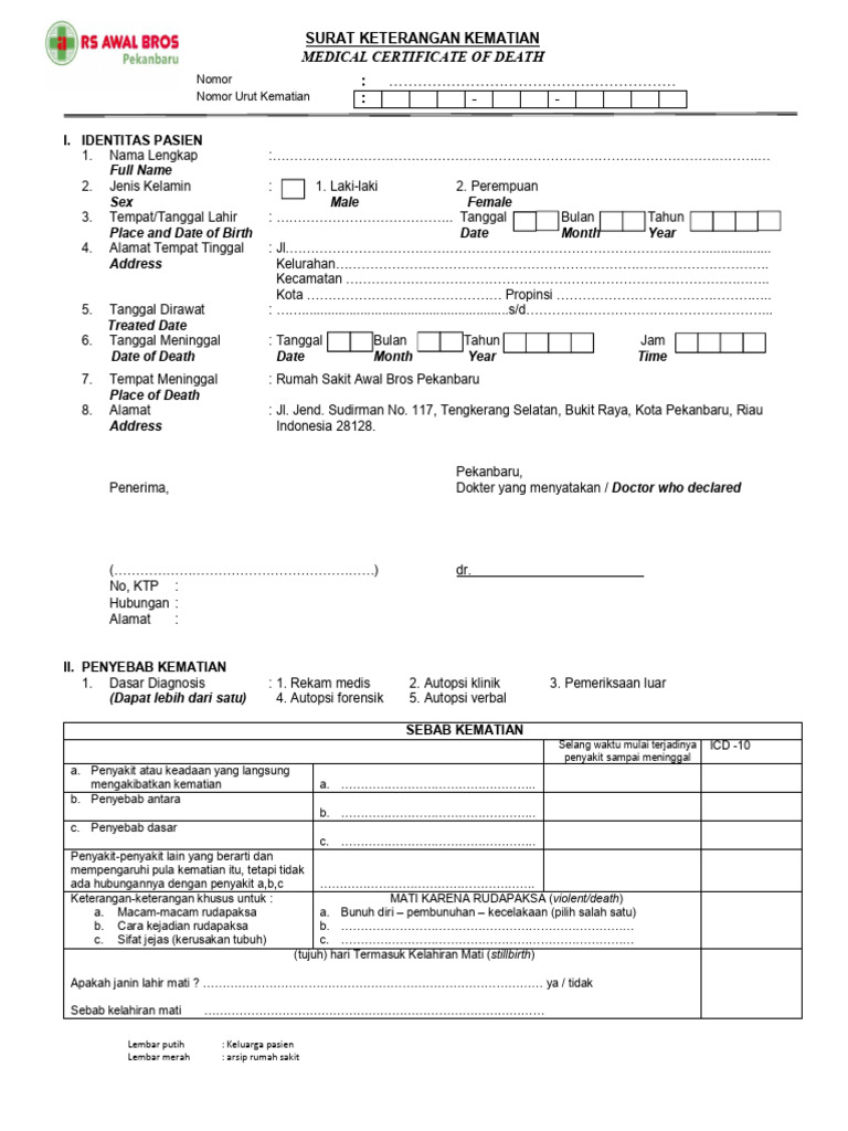 SKK Pasien lembar 2 | PDF