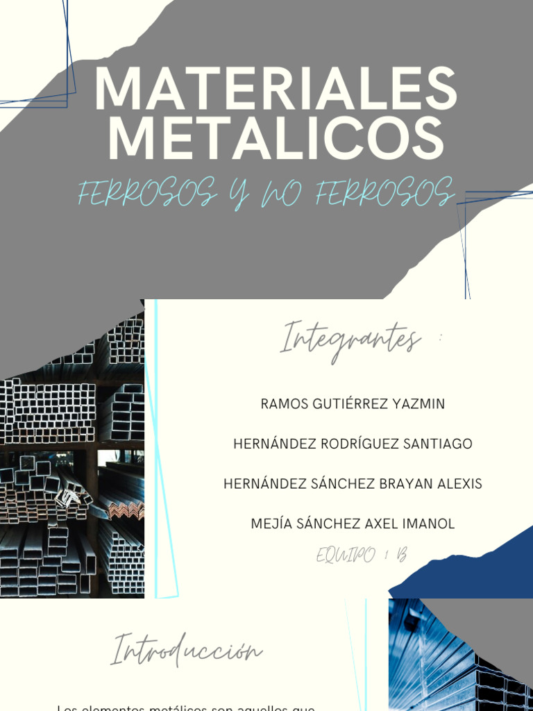 Materiales Metalicos | PDF