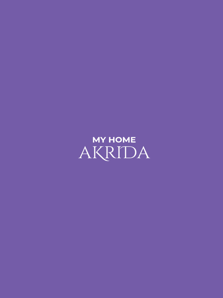 Myhome Akrida e Brochure | PDF