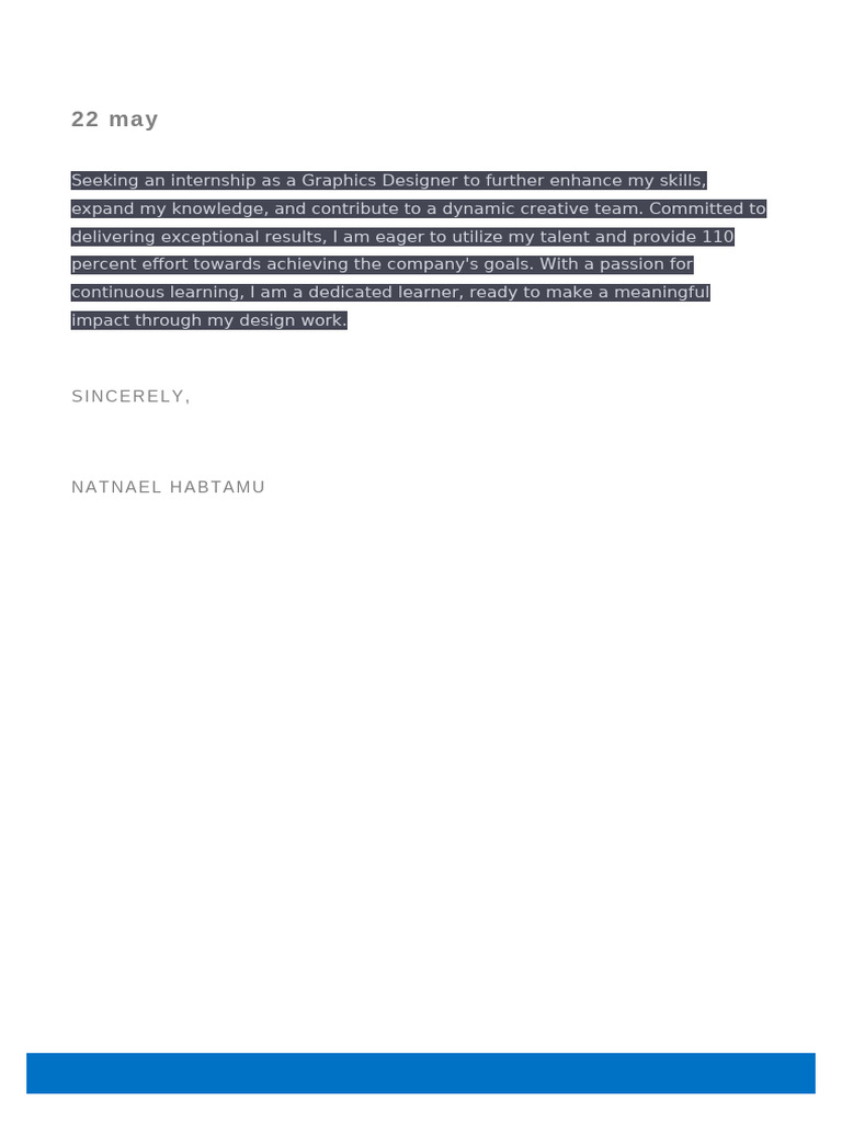 Sincerely,: Address - City, ST Postcode | PDF