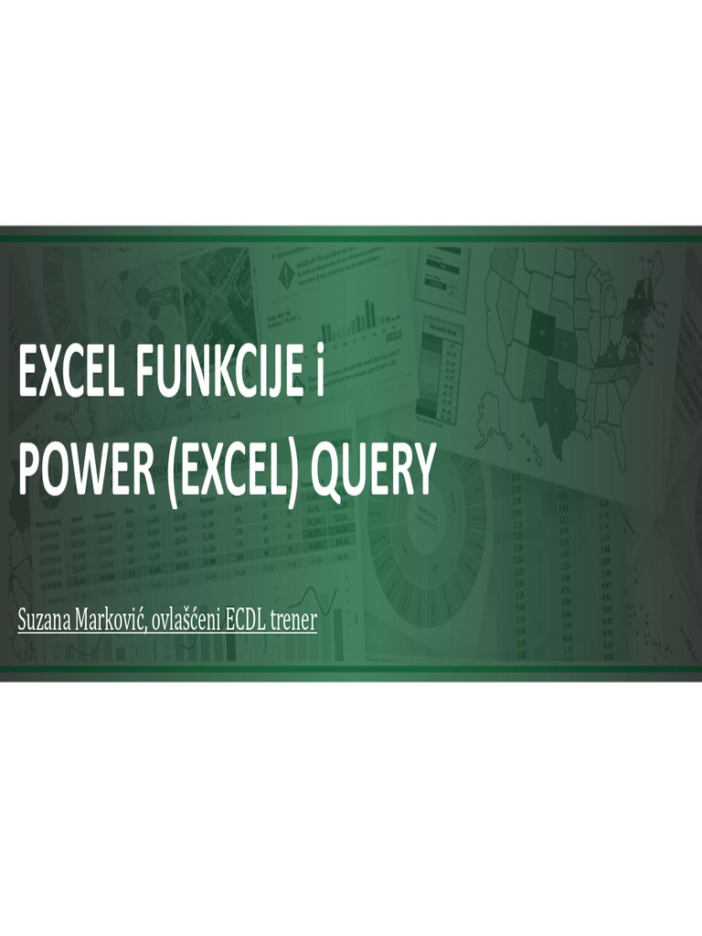 Power Query | PDF