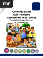Multi-Factored Assessment Tool (Mfat) Administration Handbook | PDF ...