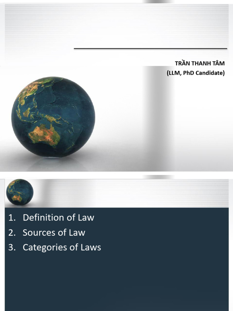 (FTU) Introduction To Law - Chapter 1 | PDF