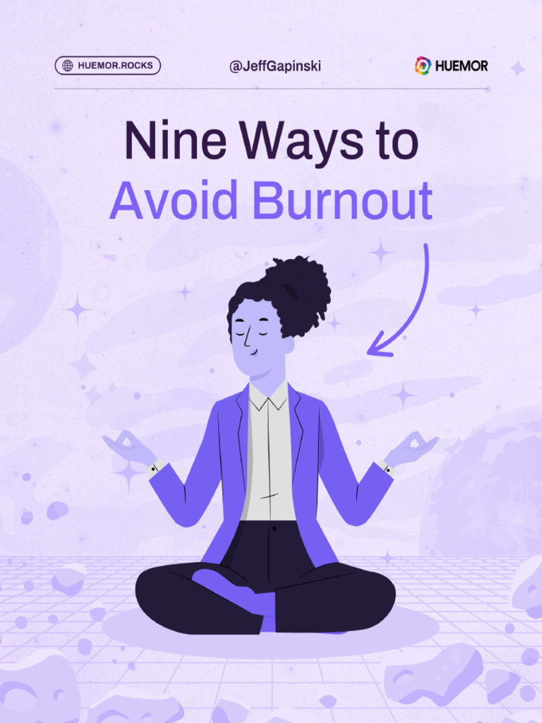 9 Ways To Avoid Burnout | PDF