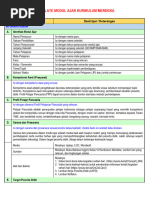 Template Modul Ajar Kurikulum Merdeka | PDF