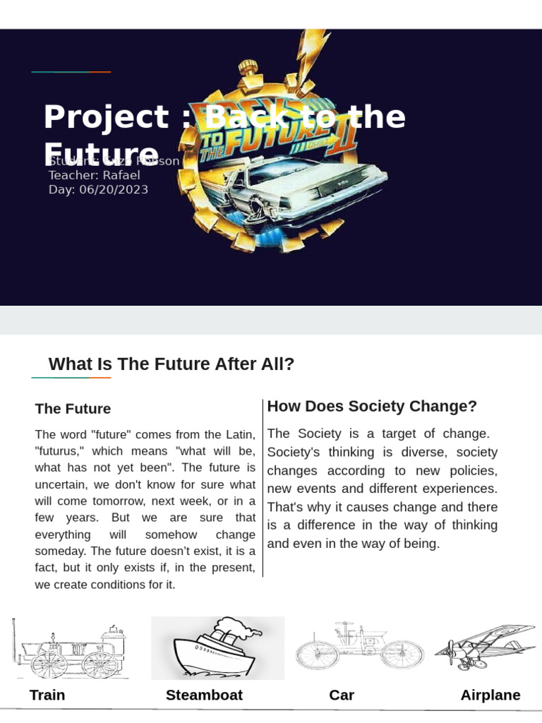 Project - Back To The Future | PDF