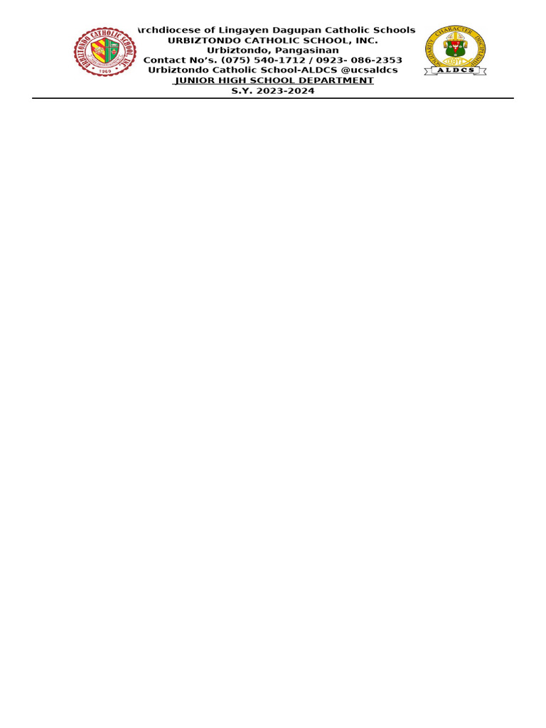 Ucs Format Logo | PDF