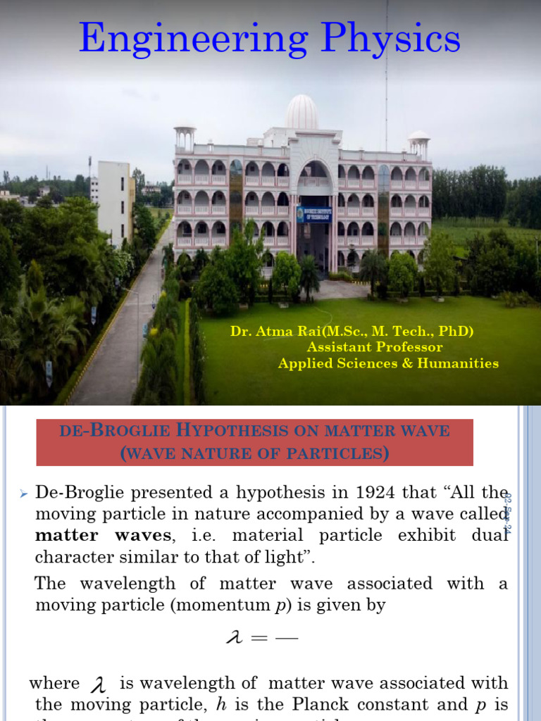 Engineering Physics | PDF