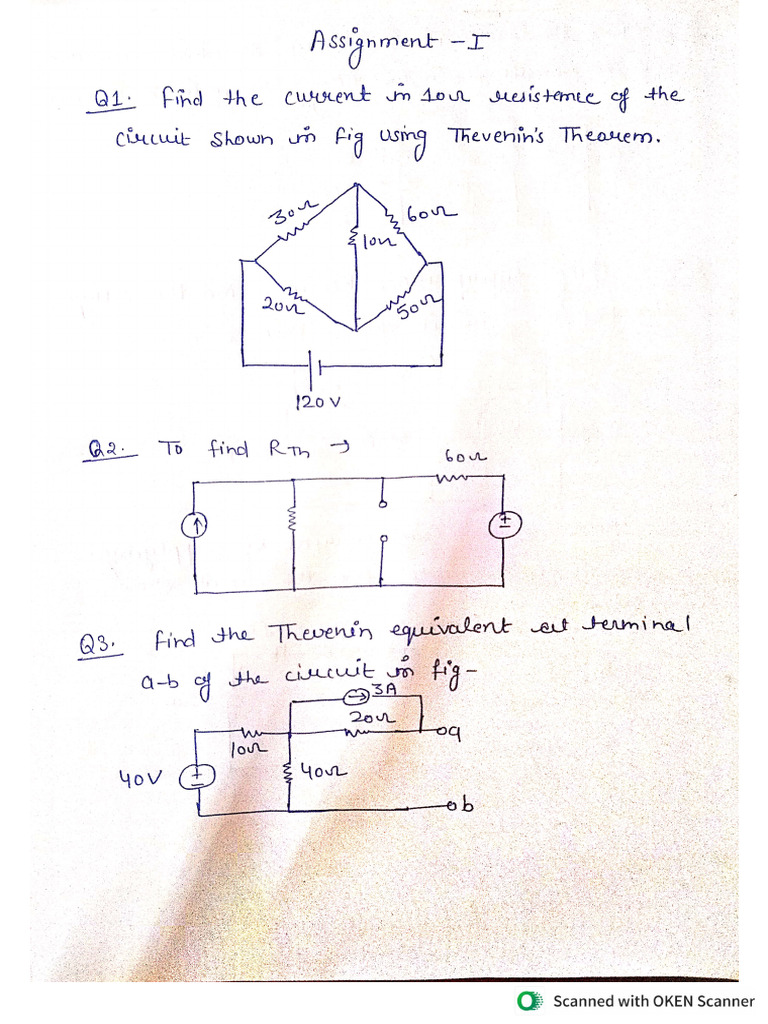 Assignment -1 BEE | PDF