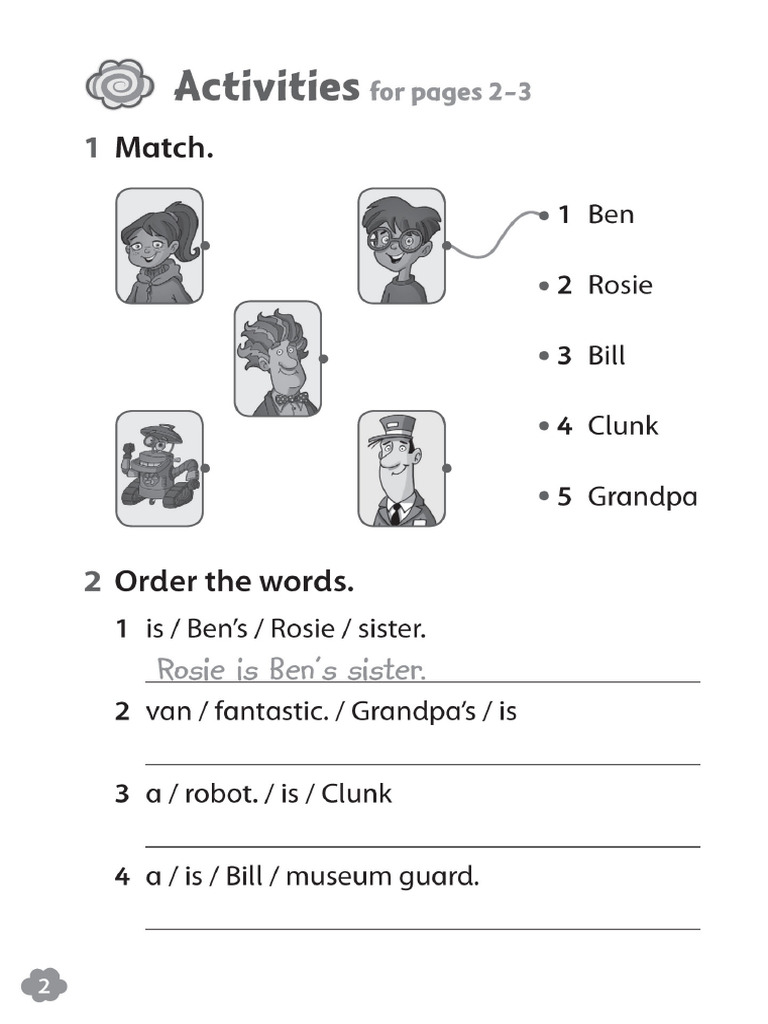 Robbers at The Museum Activity Book | PDF