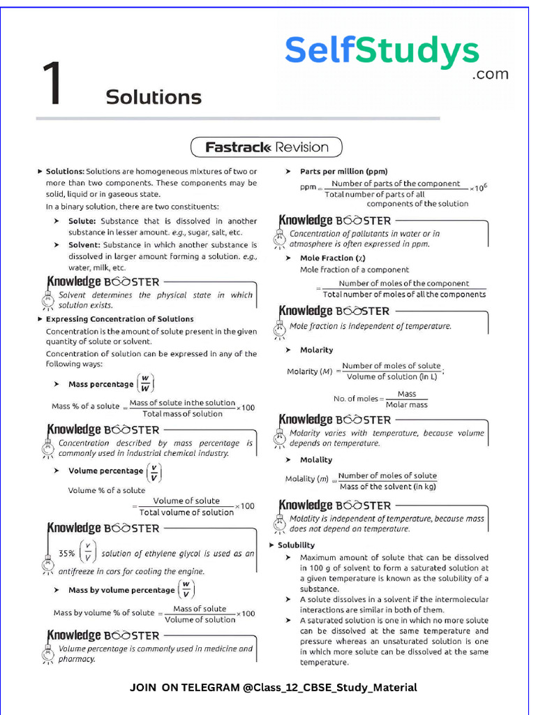 12 Class Chemistry Chapter 1 Pdf