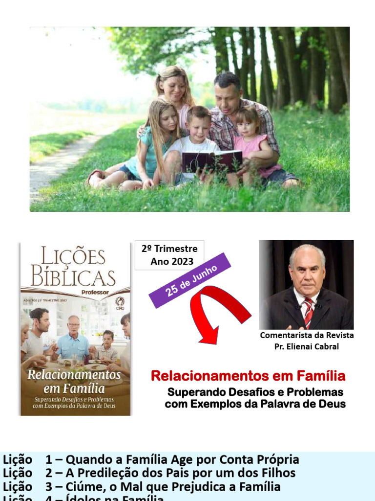 Slide Licao 13 - 2T - 2023 - CPAD ADULTOS - Retangular | PDF