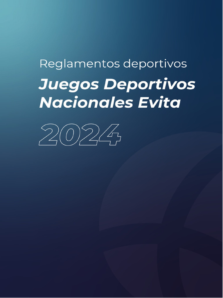 Reglamentos Deportivos Jnde 2024 | PDF