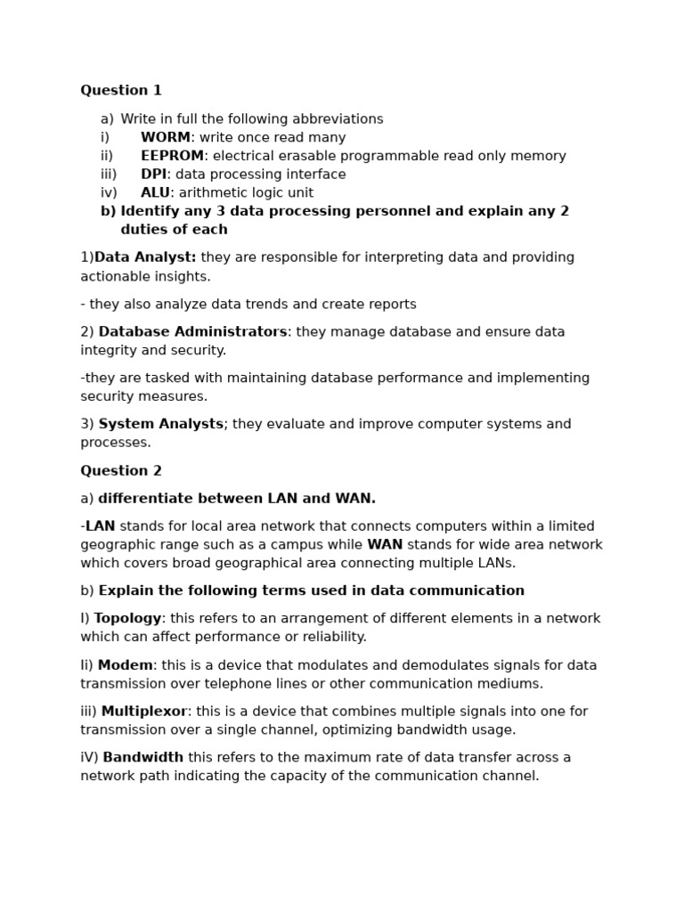 CAME Assignment Two | PDF