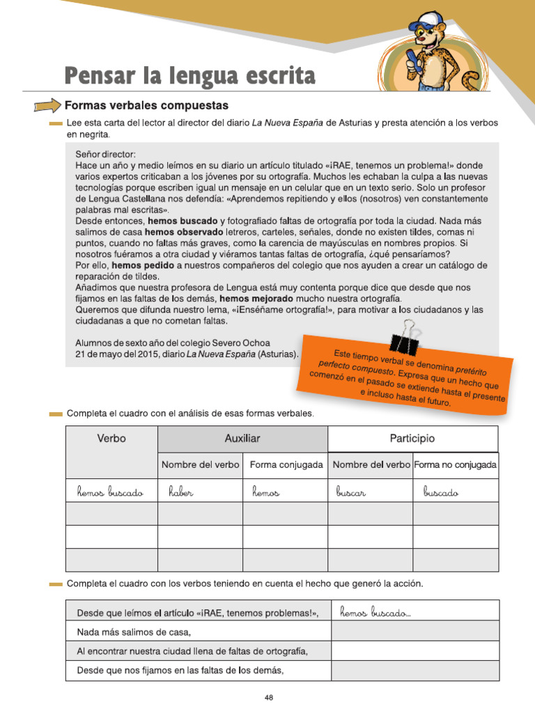 Pensar Los Verbos | PDF