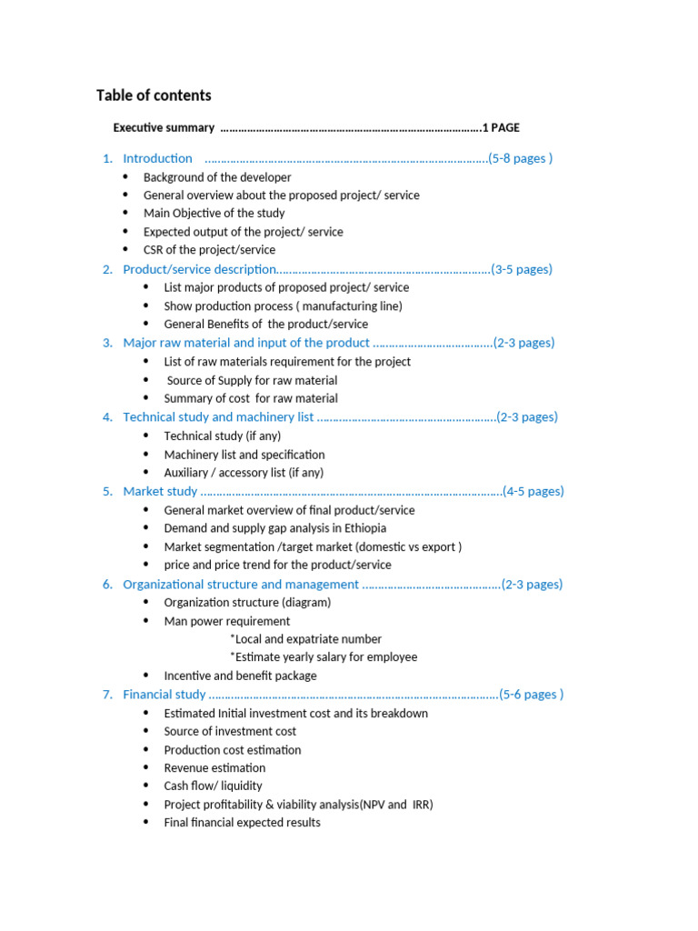 Proposal Guide Line | PDF