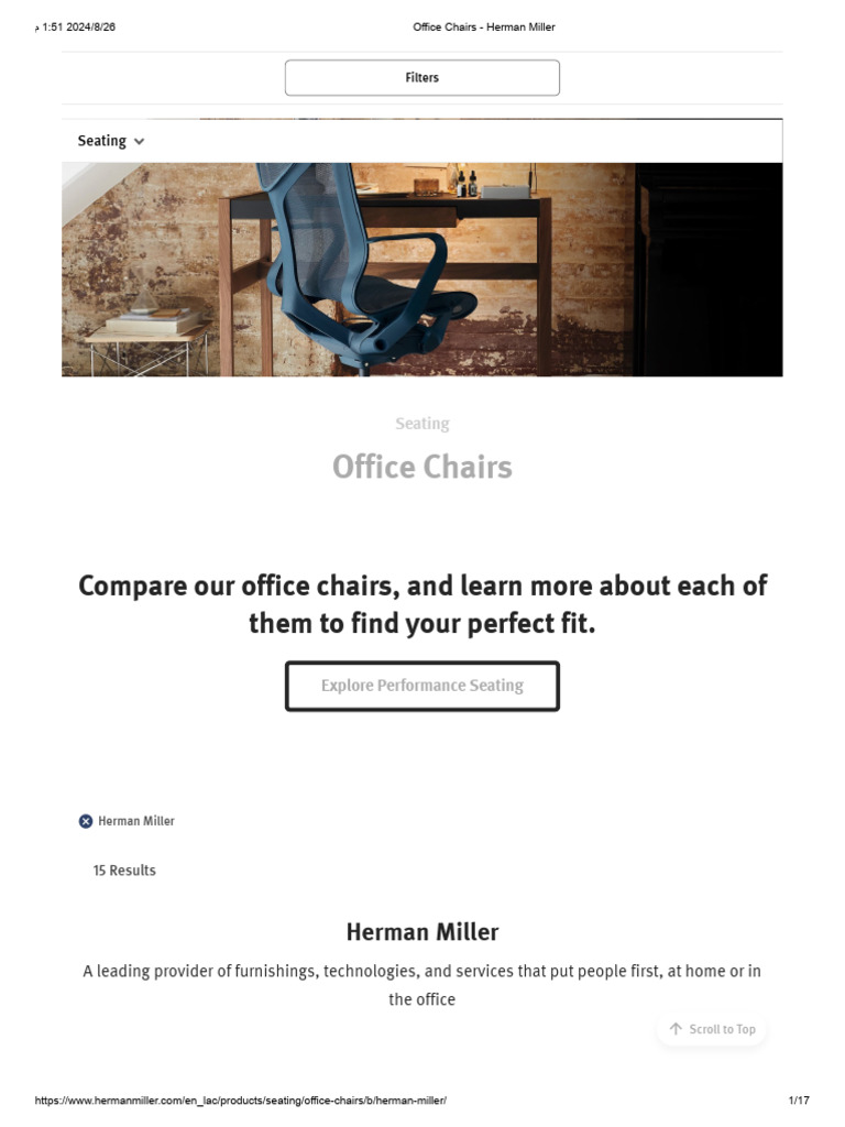 Office Chairs - Herman Miller | PDF