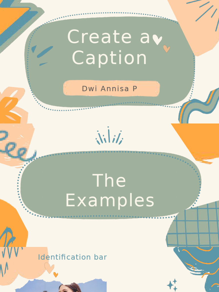 create a caption | PDF