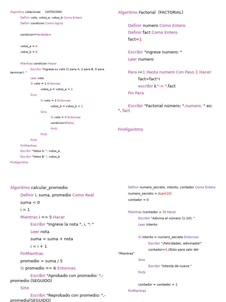 Tarea Programación | PDF