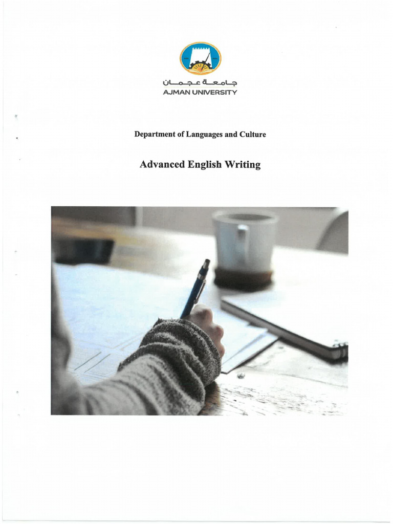 Advanced English Writing Booklet | PDF
