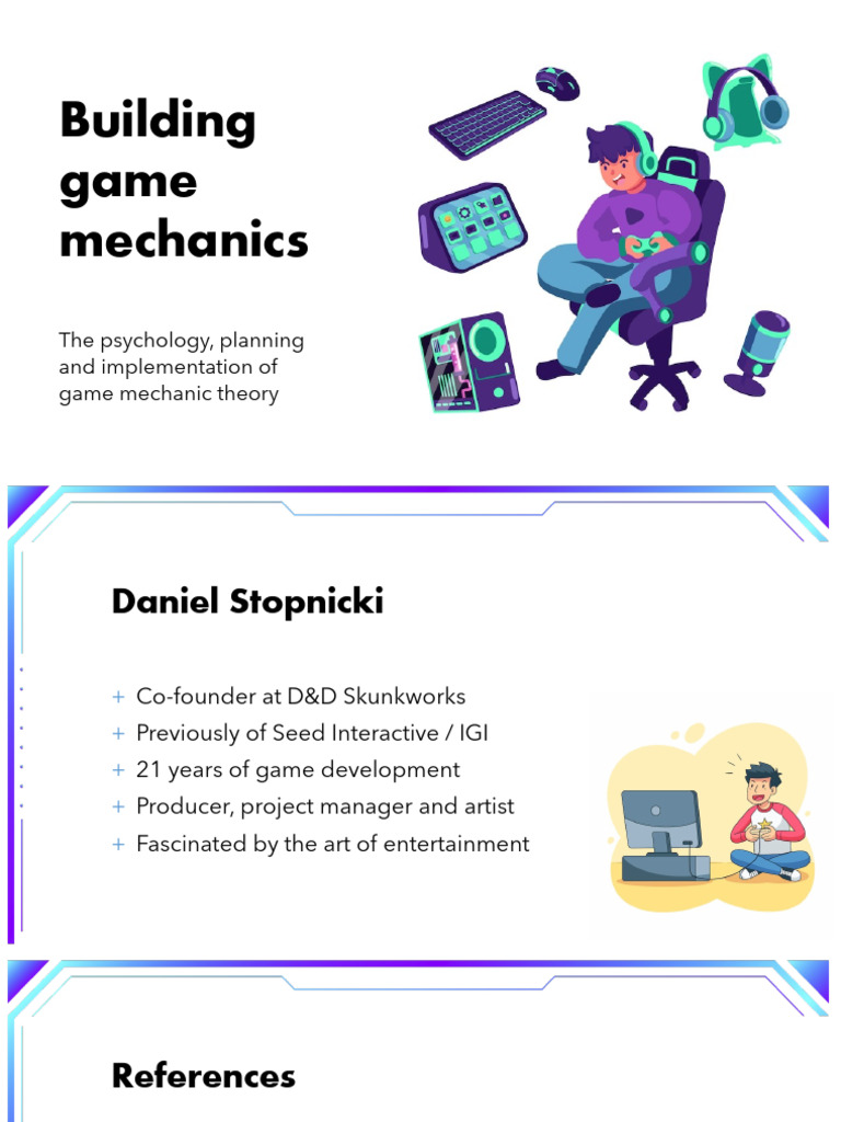 Building Game Mechanics | PDF