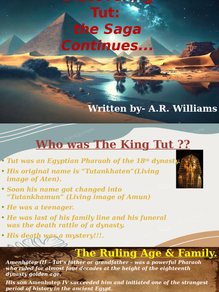 The Saga Continues... : Written by-A.R. Williams | PDF