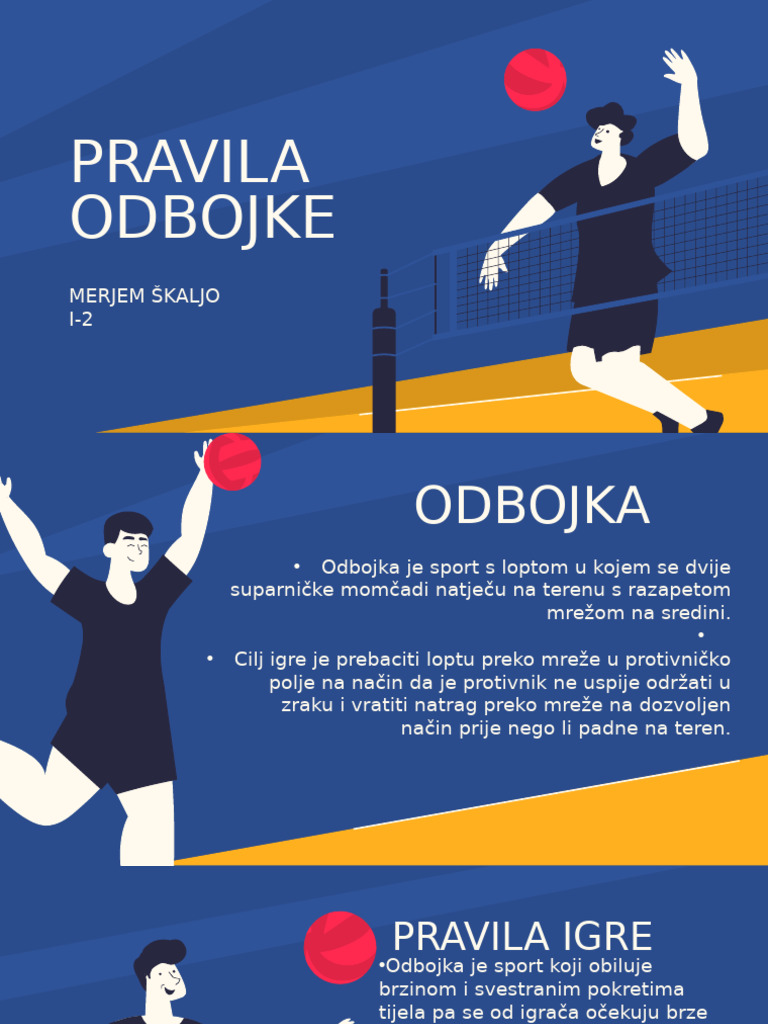 Pravila Odbojke | PDF