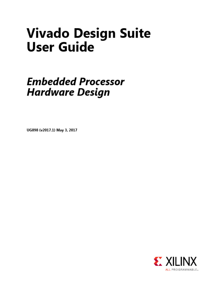 2 مهمug898 Vivado Embedded Design | PDF