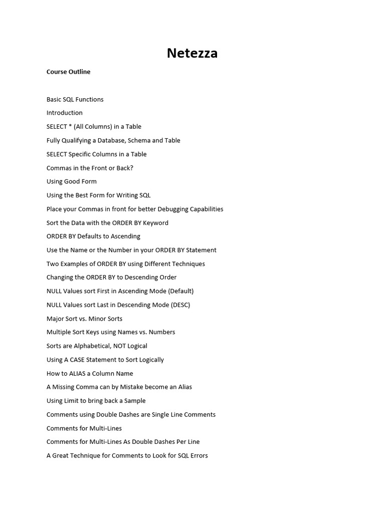 2021424601-Netezza PDF | PDF