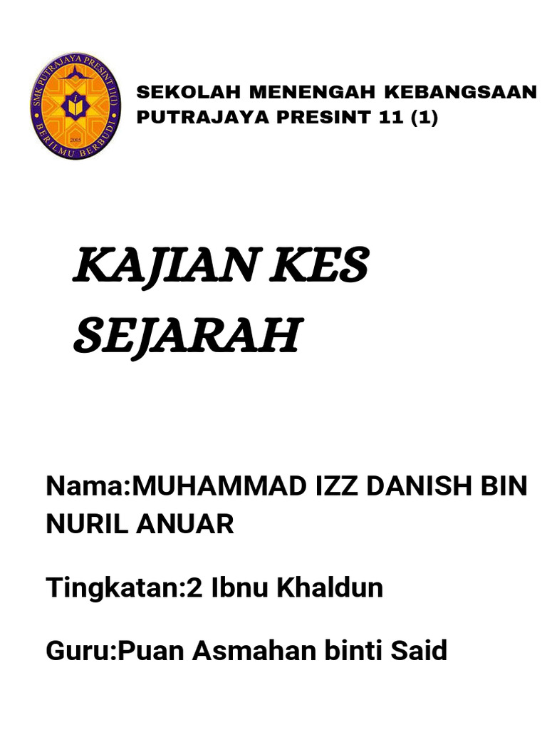 SMK Putrajaya Presint 11 (1) 2 | PDF