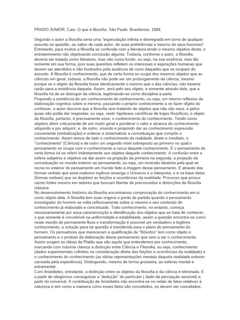 Prado Junior | PDF