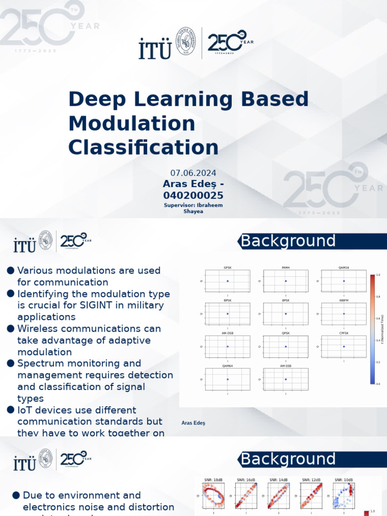 Deep Learning for Modulation Classification | PDF | Modulation | Deep Learning