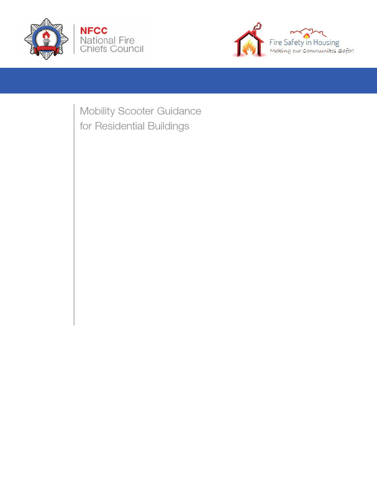 NFCC Mobility Scooter Guidance Final | PDF