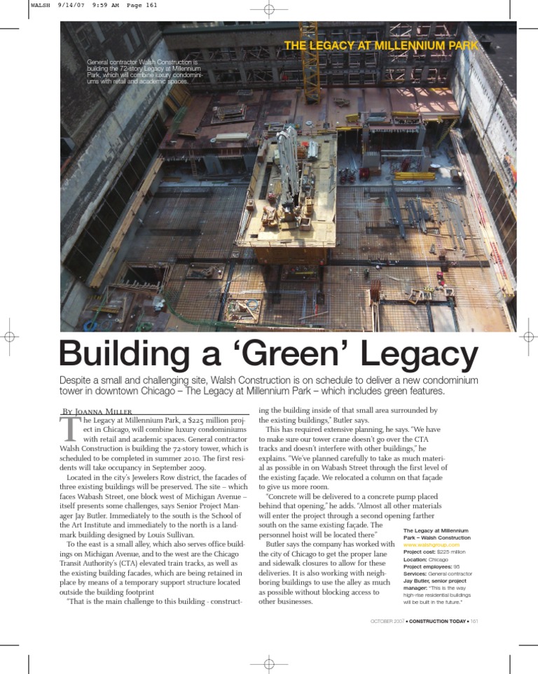 Construction Today Magazine | PDF | Chicago | Engineering