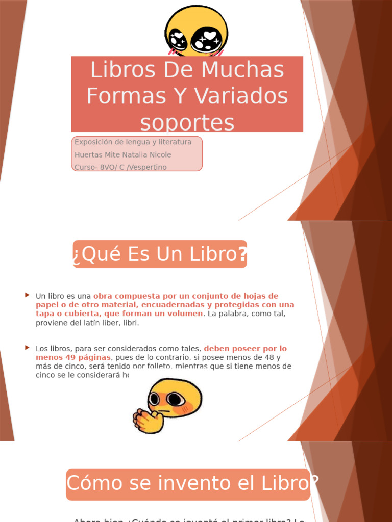 Libros de Muchas Formas Y Variados Soportes | PDF